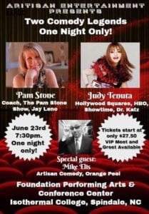 Comedy Concert! – Pam Stone